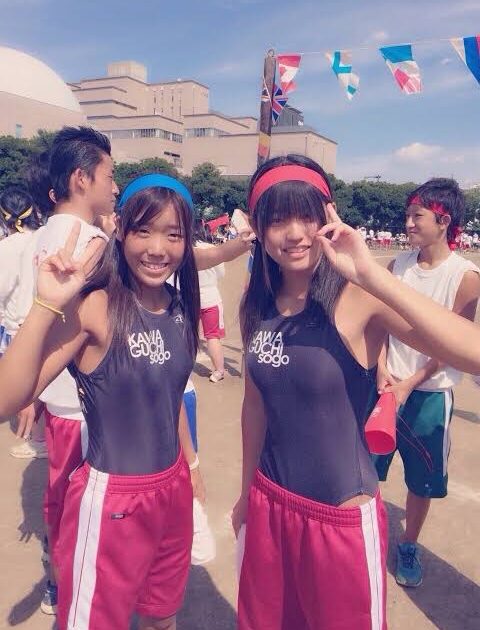 【画像】体育祭JK、ドスケベな服装をしてしまうwwwwwww